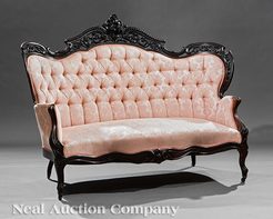 Furniture: Suite-Parlor; Victorian, Renaissance Revival, Hunzinger ...