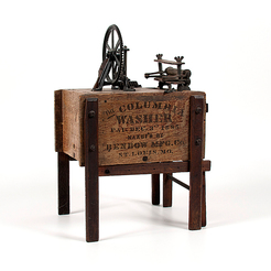 Washing Machine; Columbia Washer, Salesman Sample, Wringer & Metal Tub ...