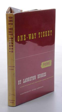 Poetry; Hughes (Langston), One Way Ticket, 1st Edition, signed ...