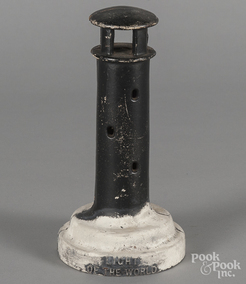 Still Bank; Lane Art Co, Light of the World, Lighthouse, 10 inch.