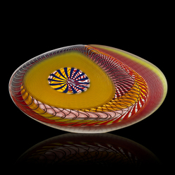 Murano Glass Sculpture; Tagliapietra (Lino), signed 2008, Pago Pago ...