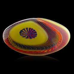 Murano Glass Sculpture; Tagliapietra (Lino), signed 2008, Pago Pago ...