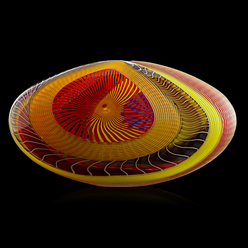 Murano Glass Sculpture; Tagliapietra (Lino), signed 2008, Pago Pago ...