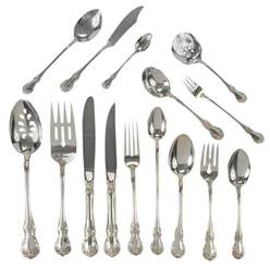Flatware; Sterling Silver, Towle, Old Master Pattern, 280 Pieces.