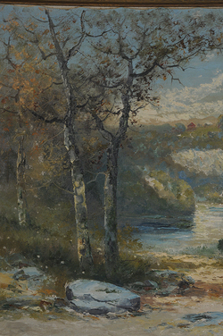 Shearer, Christopher High; Oil on Canvas Painting, signed 1925 ...