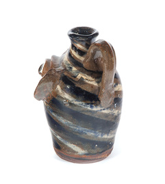 Stoneware; Craig (BB), Face Jug, Grotesque, Pottery Teeth, Striped ...