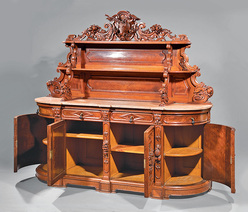 Furniture: Sideboard; Victorian, Renaissance Revival, Roux (Alexander ...