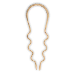 Hairpin; Cartier, 18K Gold & Platinum, 26 Old Cut Diamonds, French ...