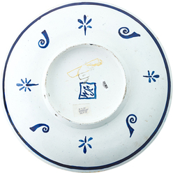 Mintons Pottery; Coleman (William S), Charger, Cherub, Carp & Stingray ...