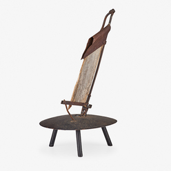 Metal Sculpture; Hare (David), signed 1986, Abstract, Painted Steel ...