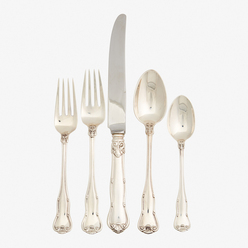Flatware; Sterling Silver, Tiffany, Provence Pattern, 135 Pieces.