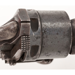 Revolver; Belgian, Pocket, Folding Trigger, 6 Shot, 7.5 mm.