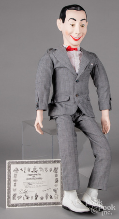 Character Doll; Carousel, Pee-Wee Herman, Limited Edition Certificate ...